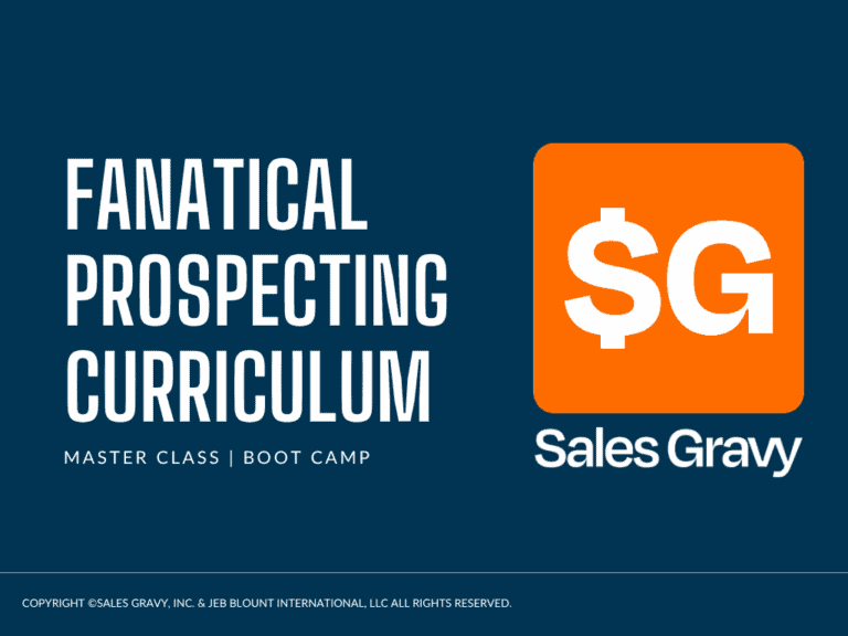 Fanatical Prospecting Book Club Guide - Fanatical Prospecting